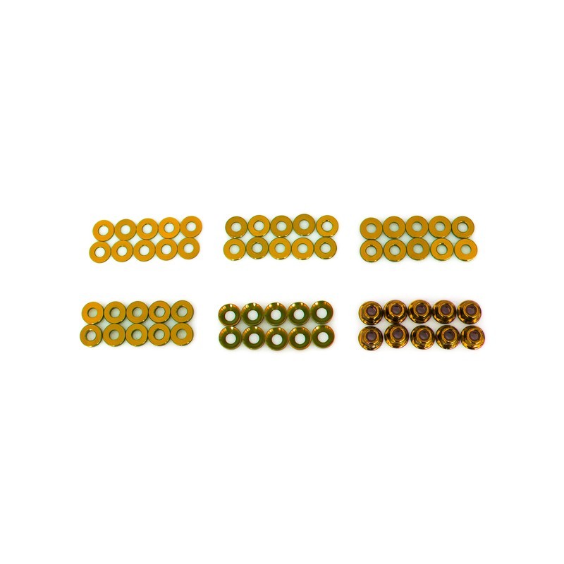 SET DE RONDELLE ET ÉCROU EN ALU ANO SET DE RONDELLE ET ÉCROU EN ALU ANO